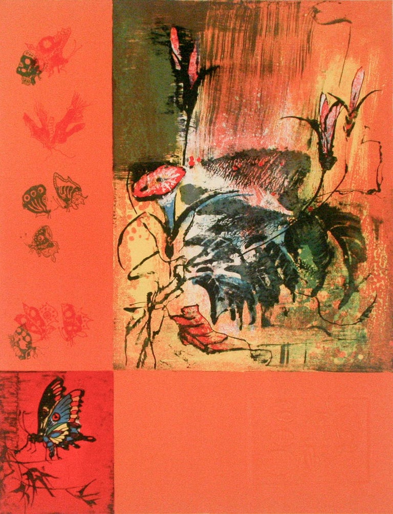 Hoi Lebadang - Abstract Nature Lithograph, Limited Edition Artist ...