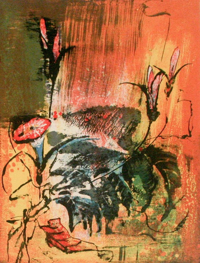 Hoi Lebadang - Abstract Nature Lithograph, Limited Edition Artist ...