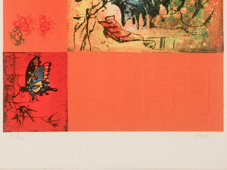 Hoi Lebadang - Abstract Nature Lithograph, Limited Edition Artist ...