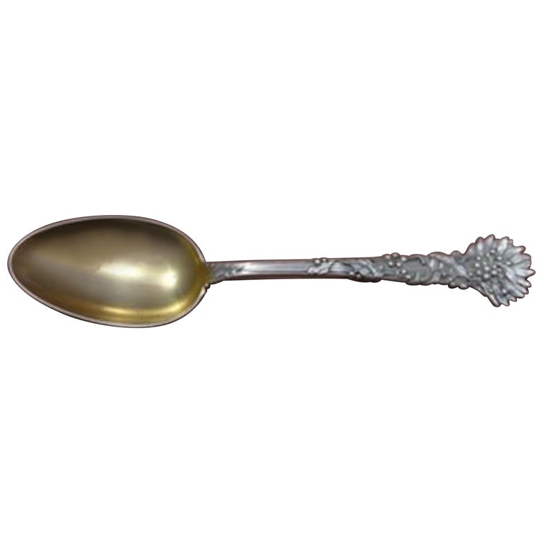 Holly by Tiffany and Co. Sterling Silver Pap Spoon Gold Washed For Sale ...