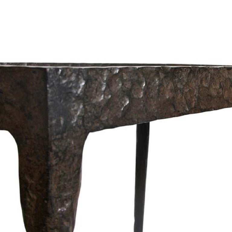 Holly Hunt Bronze Console Table For Sale at 1stDibs