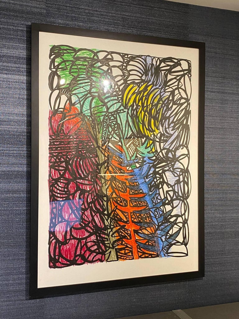 HOLLY HUNT Jardin Provencal Framed Art Painting by Christian ...