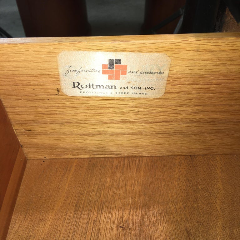 Hollywood Regency Asian Modern Motif Long Low Chest by Century ...