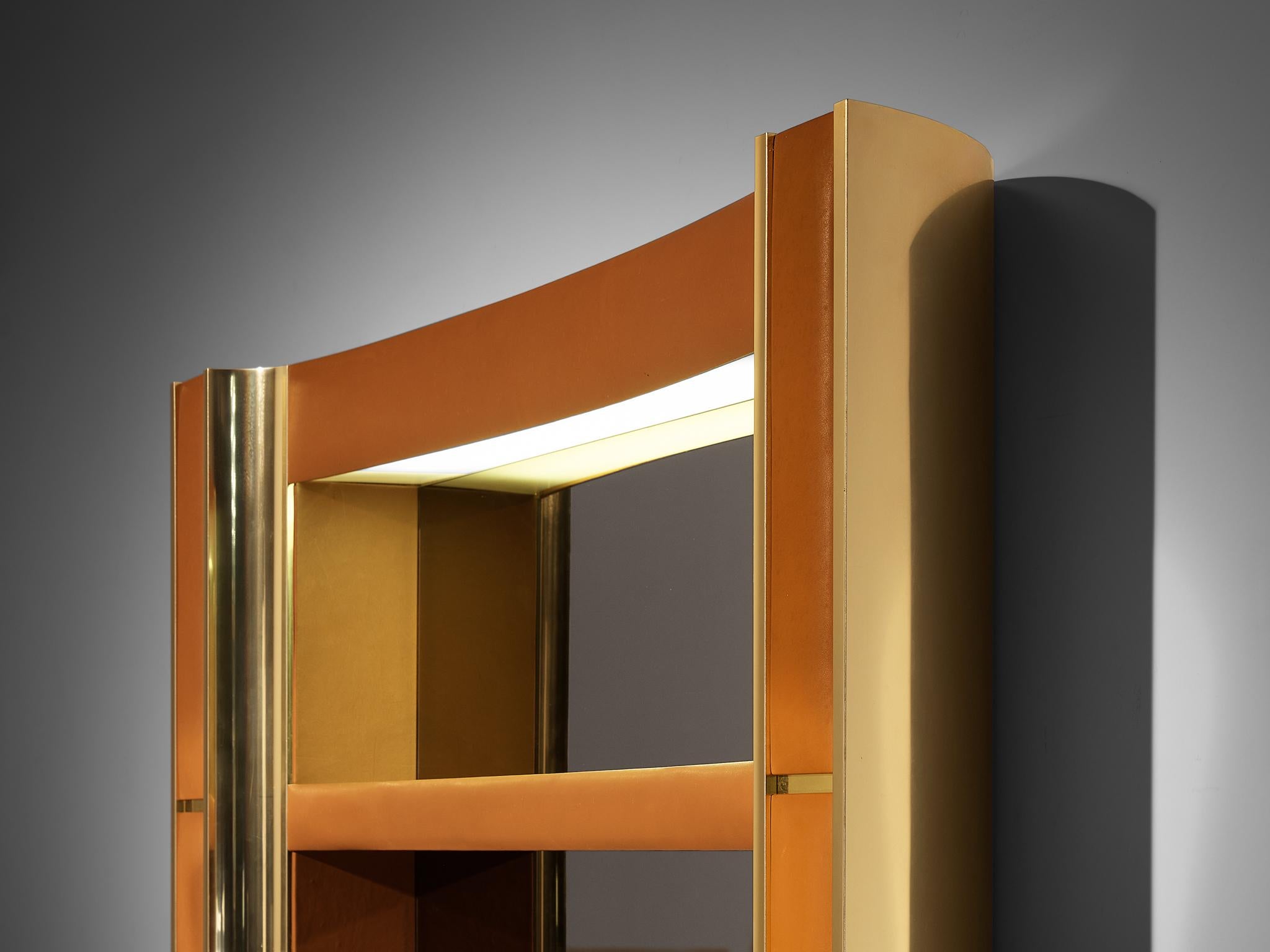 Hollywood Regency Bar Cabinet in the Style of Willy Rizzo For Sale at ...