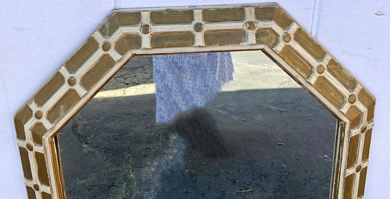 Hollywood Regency Chippendale Style Carved Giltwood Octagonal / Round ...