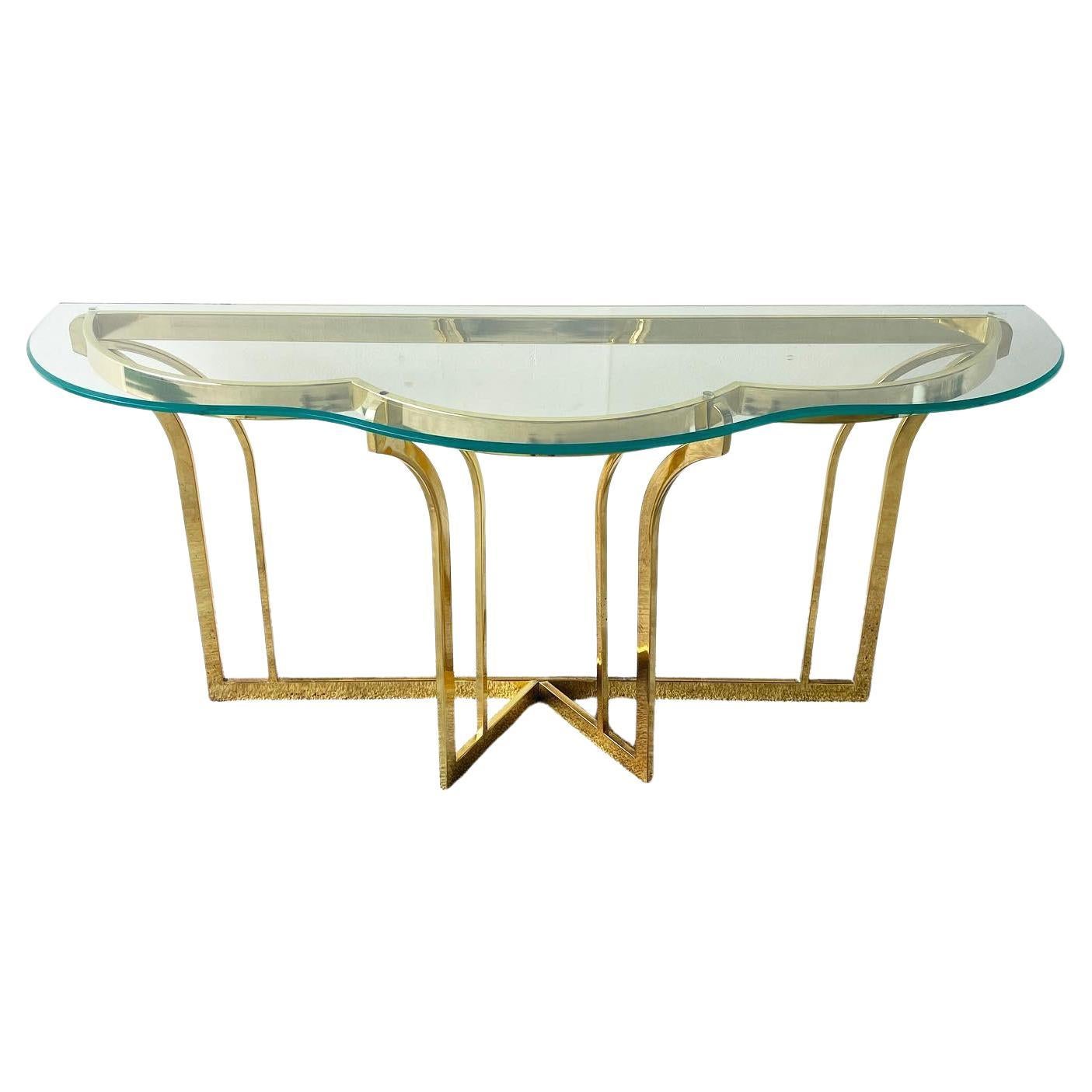 Cloud Console Made from Hand Silvered Murano Glass For Sale at 1stDibs