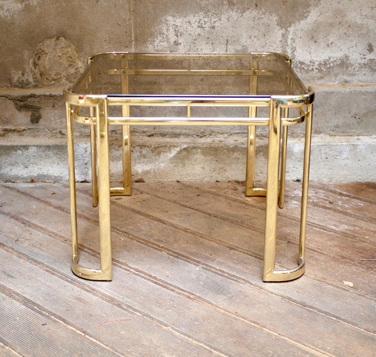 Hollywood Regency Coffee Table by Morex, Italy, 1970s For Sale at 1stDibs