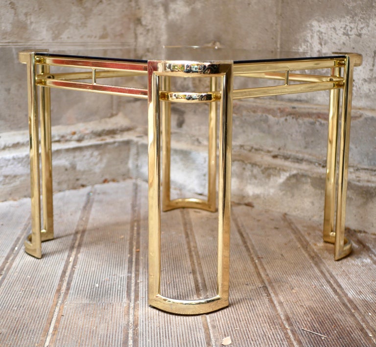 Hollywood Regency Coffee Table by Morex, Italy, 1970s For Sale at 1stDibs