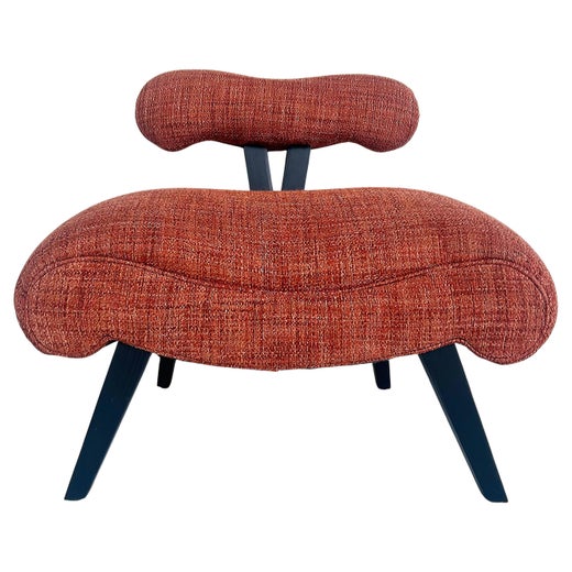 1940s Grosfeld House Sculptural Lucite Side Chairs For Sale at 1stDibs