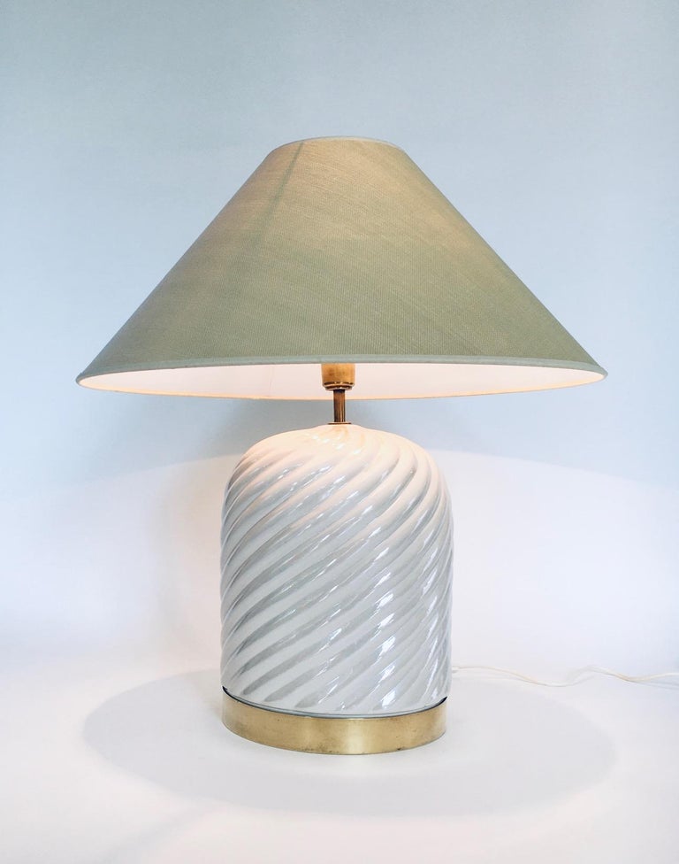 Hollywood Regency Style Design Table Lamp Set by Tommaso Barbi, Italy ...