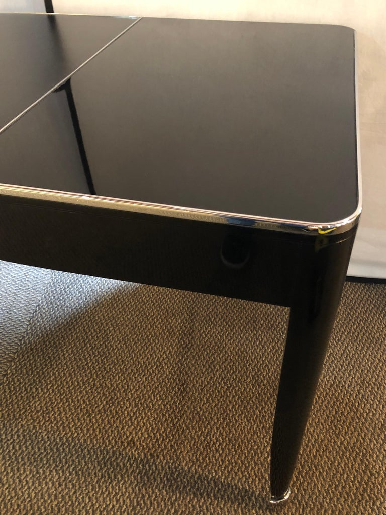 Hollywood Regency Style Ralph Lauren One Fifth Paris Ebony Chrome and ...