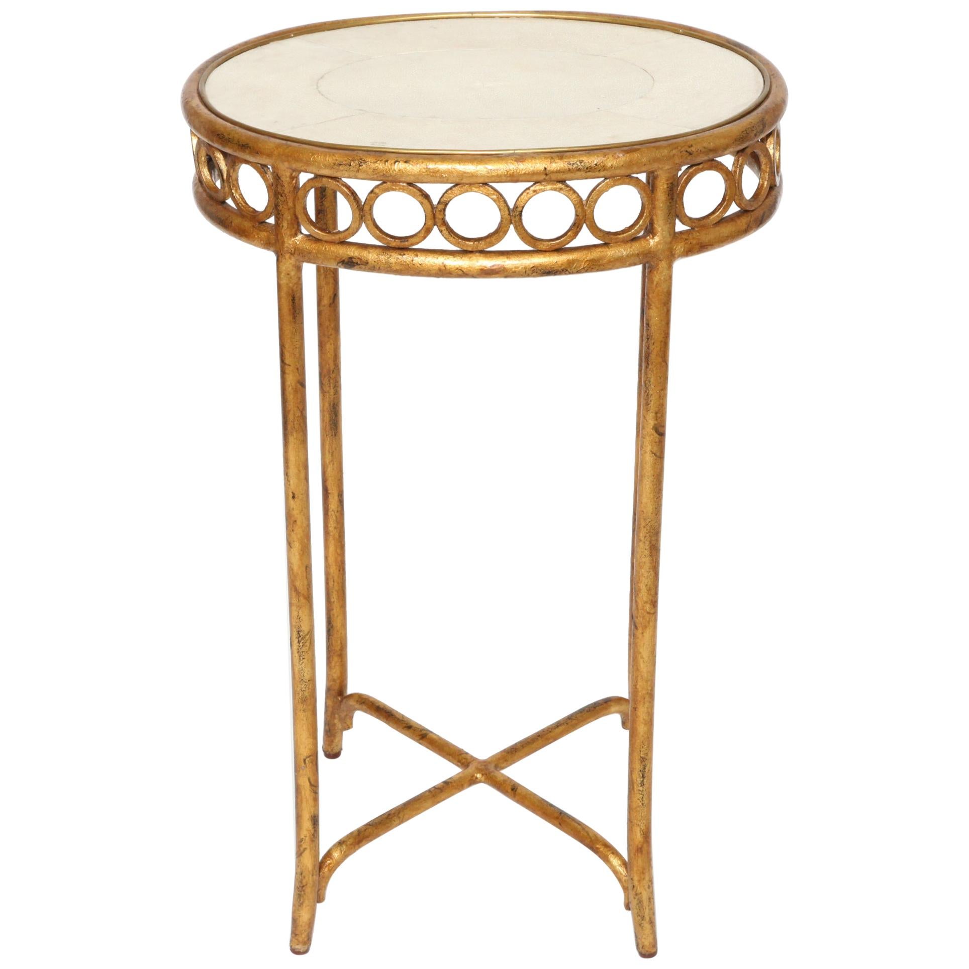 Pair of Hollywood Regency Side or End Tables at 1stDibs