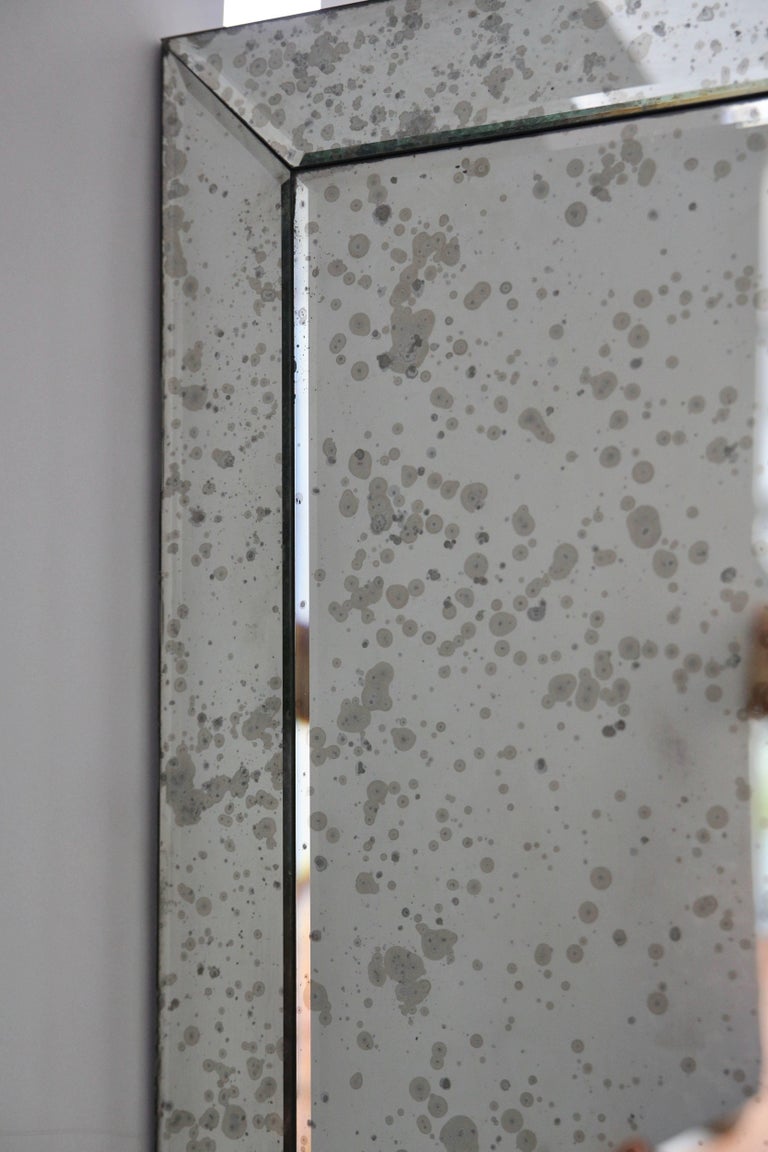 Three-Panel Mirror Folding Screen at 1stDibs