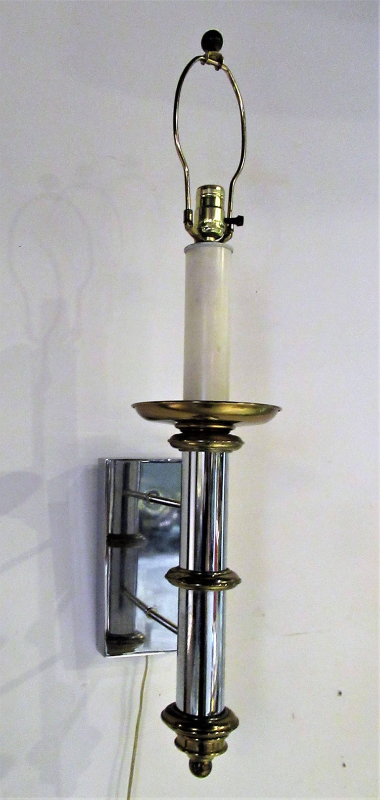 Hollywood Regency Wall Light For Sale at 1stDibs