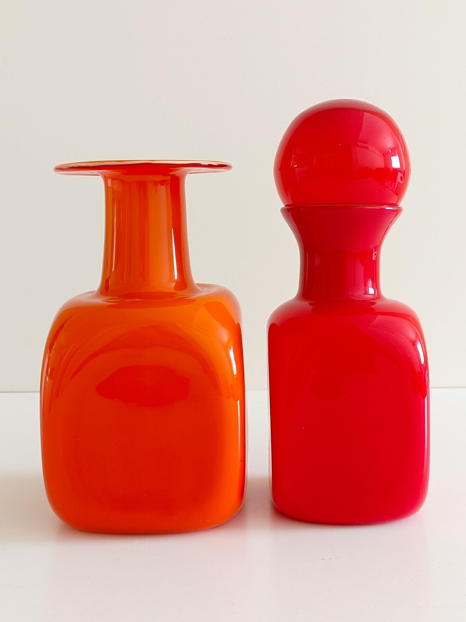 Holmegaard by Per Lutken Hand-Blown Vintage Scandinavian Art Glass ...