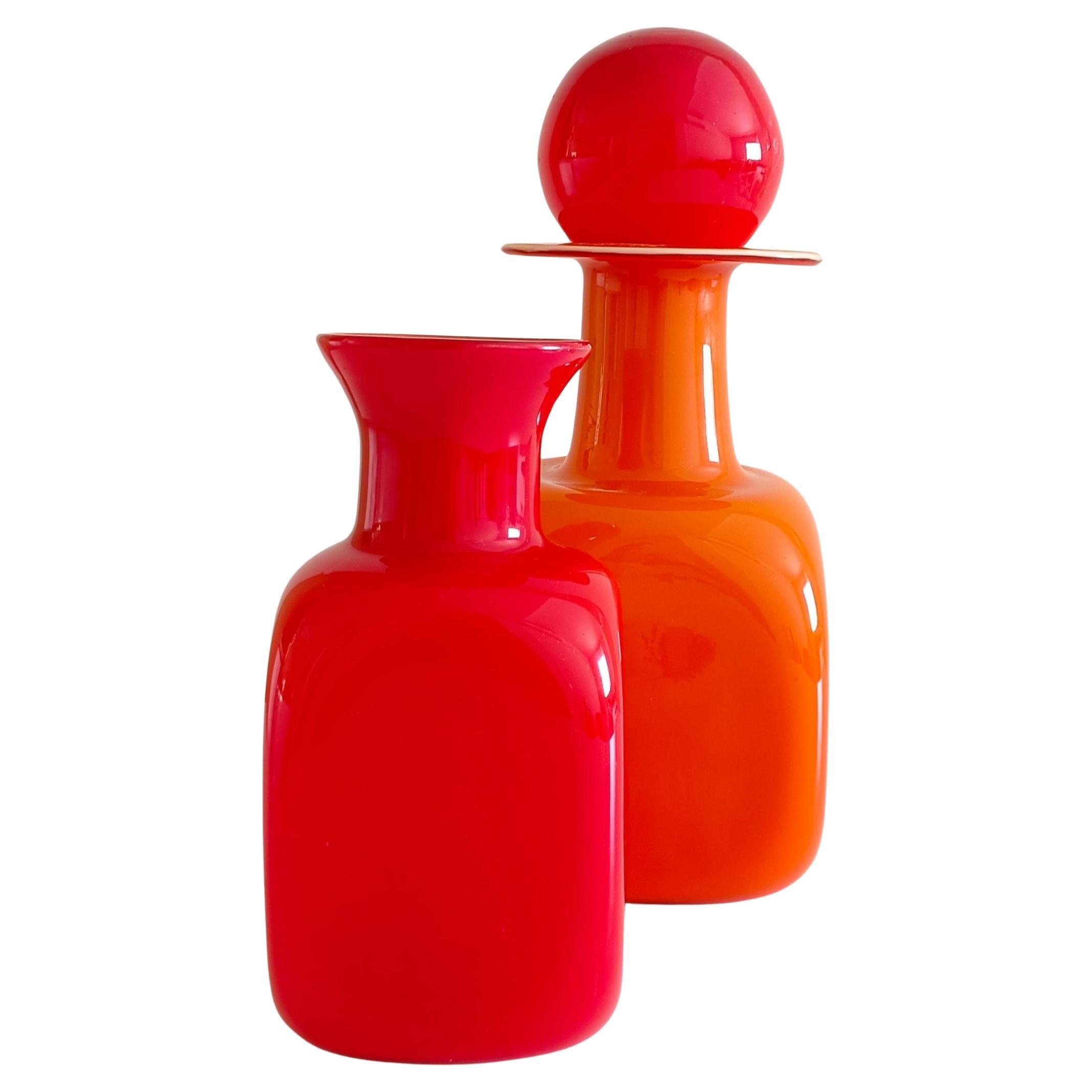 Holmegaard by Per Lutken Hand-Blown Vintage Scandinavian Art Glass ...