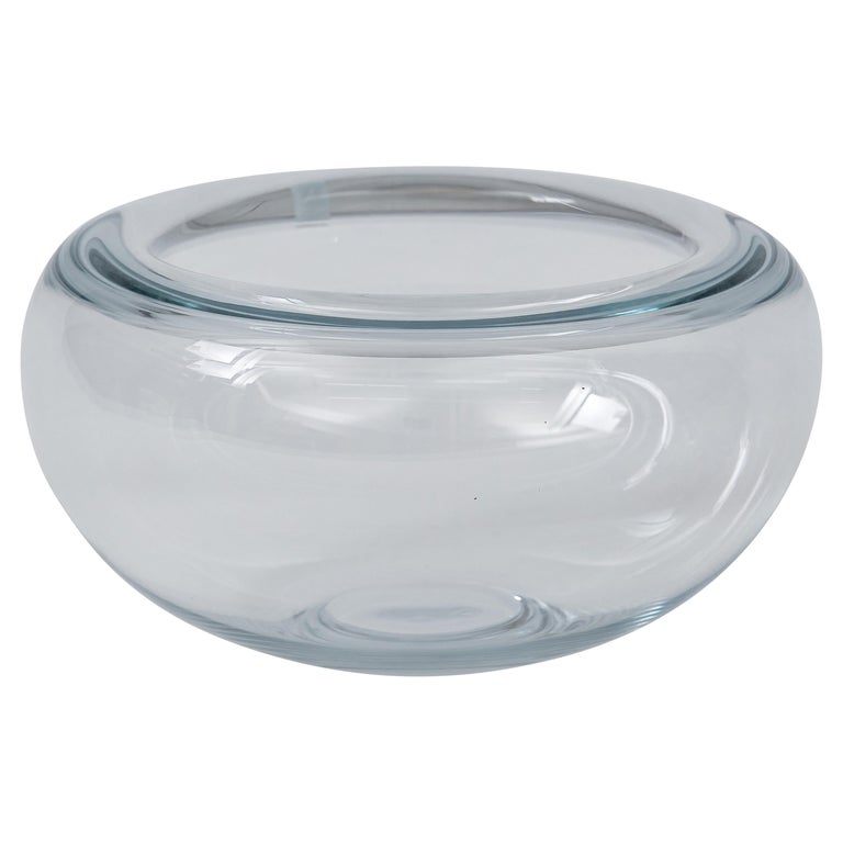 Holmegaard Glass Bowl, Denmark, 1960s at 1stDibs