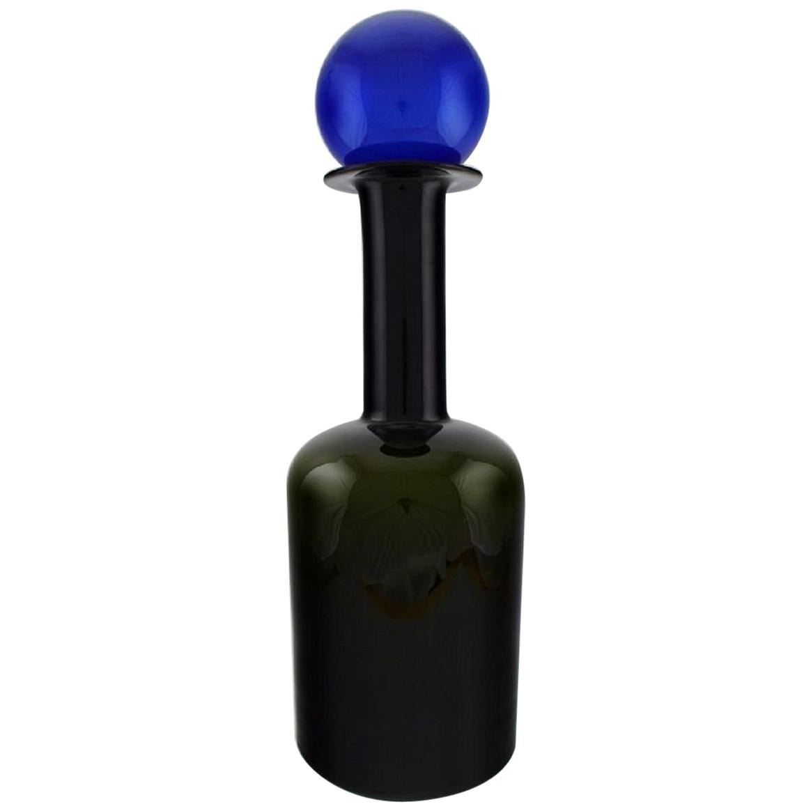 Holmegaard Huge Vase or Bottle with Lid in the Shape of Ball, Otto ...