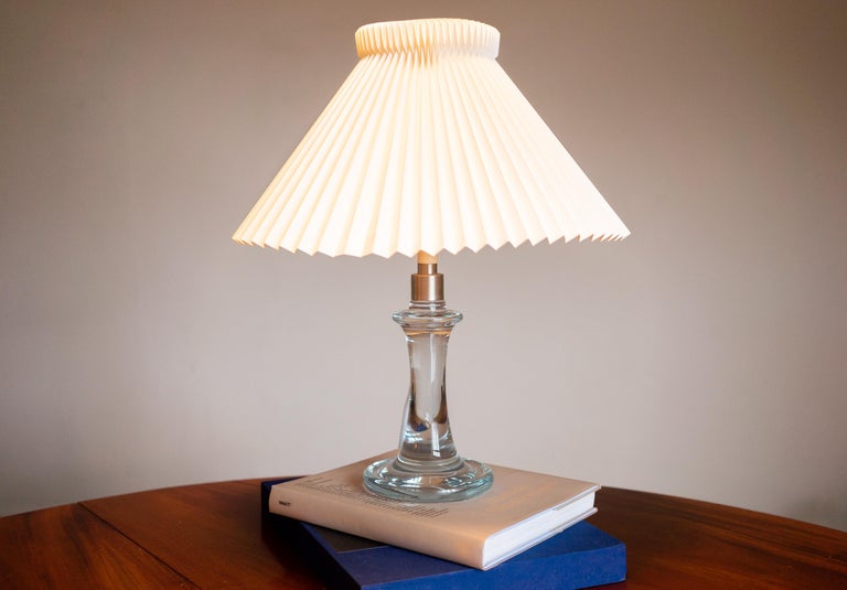 Holmgaard Glass Table Lamp "Claridge" Design Michael Bangs For Sale at ...
