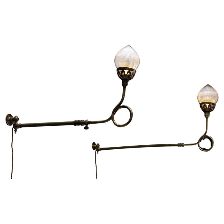 Holophane Gasolier Wall Light, England, circa 1910 For Sale at 1stDibs