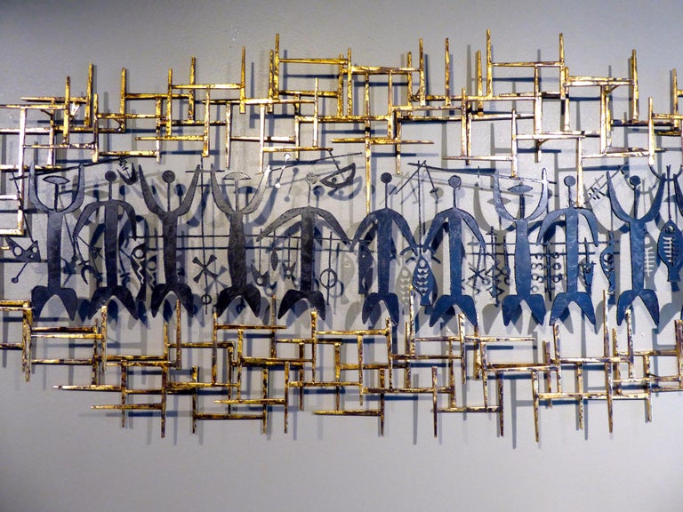 "Homage to Barney Reid" A Contemporary Wall Sculpture by Del Williams ...