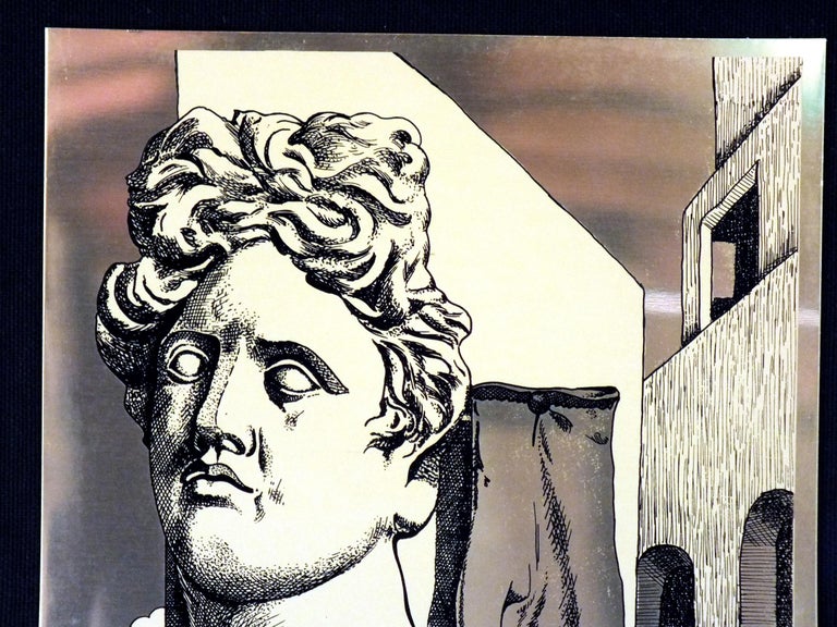 Homage to De Chirico Giorgio of 200 Piece in Years '80 by Dan Breus ...