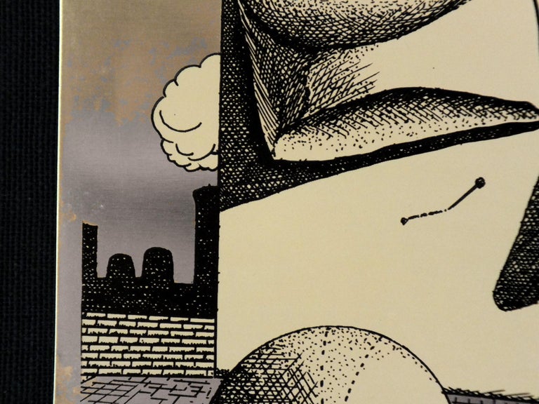 Homage to De Chirico Giorgio of 200 Piece in Years '80 by Dan Breus ...