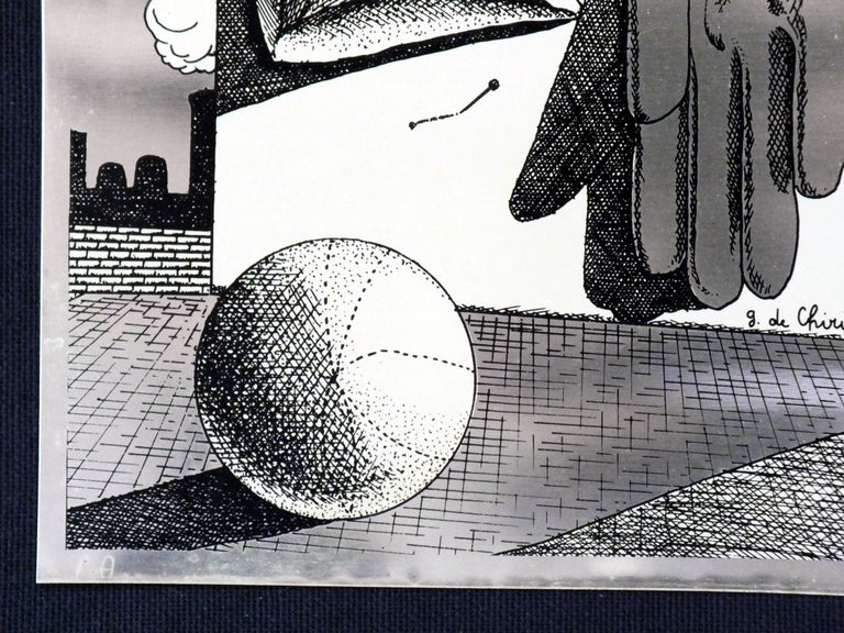 Homage to De Chirico Giorgio of 200 Piece in Years '80 by Dan Breus ...