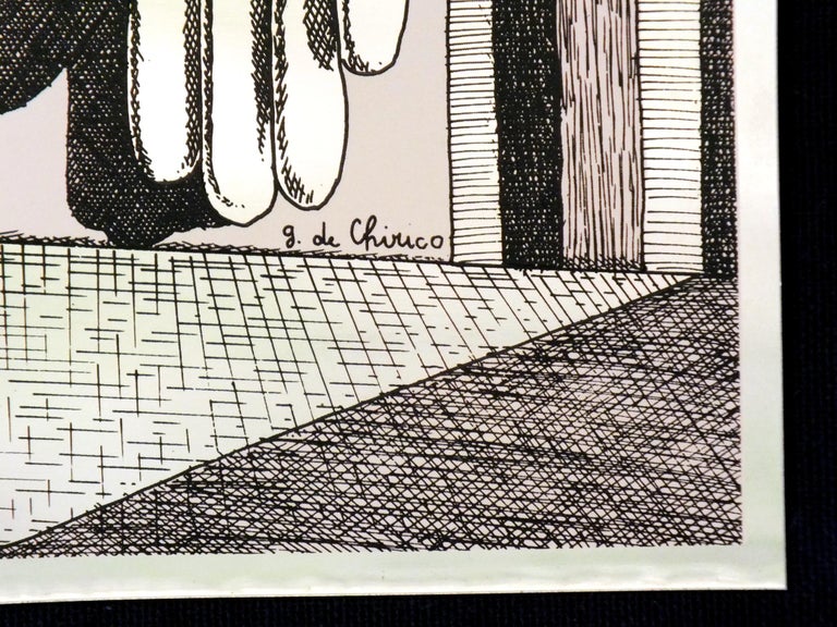 Homage to De Chirico Giorgio of 200 Piece in Years '80 by Dan Breus ...