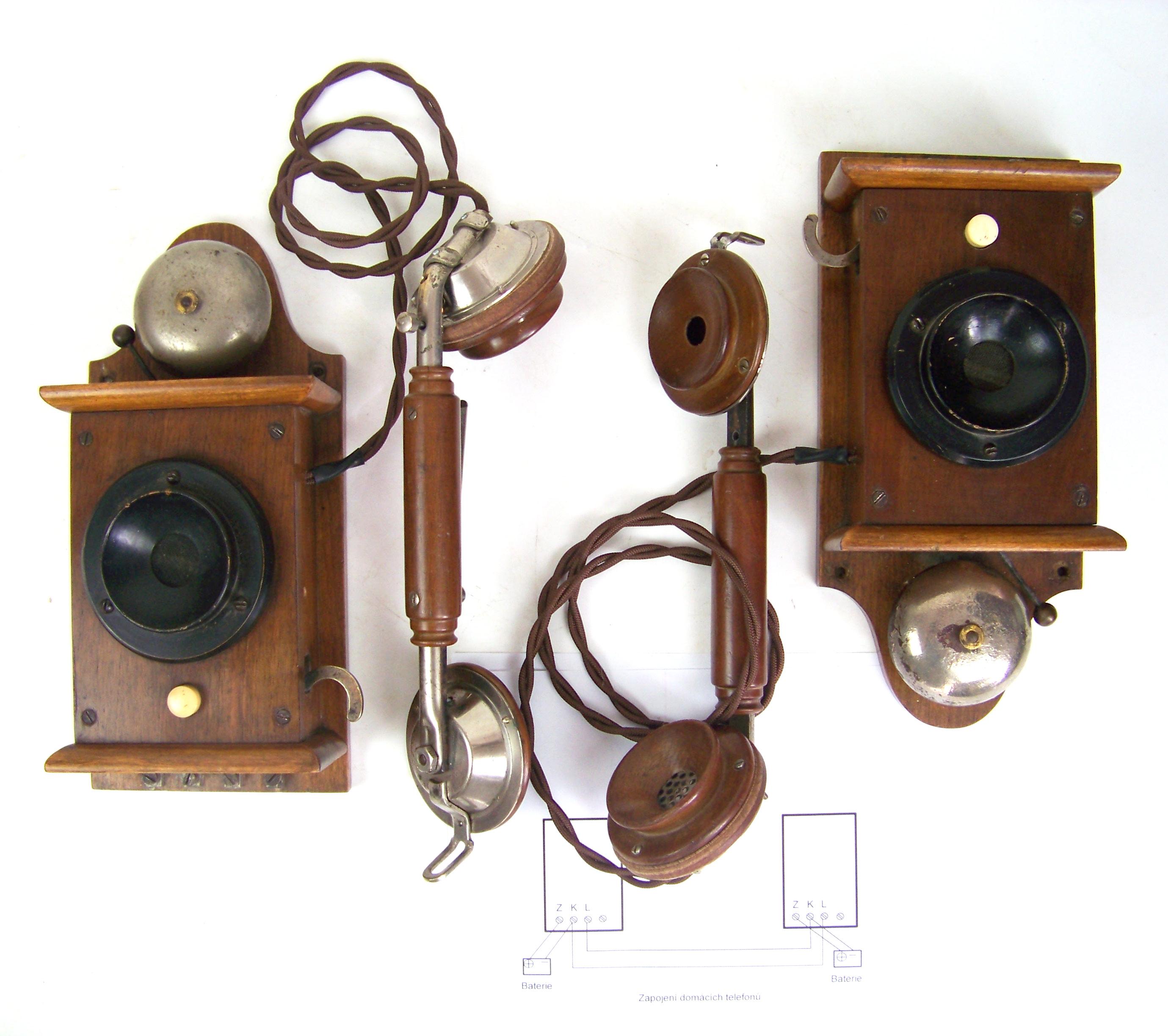 Home Phones, circa 1900 - Functional! at 1stDibs | old phones from the ...