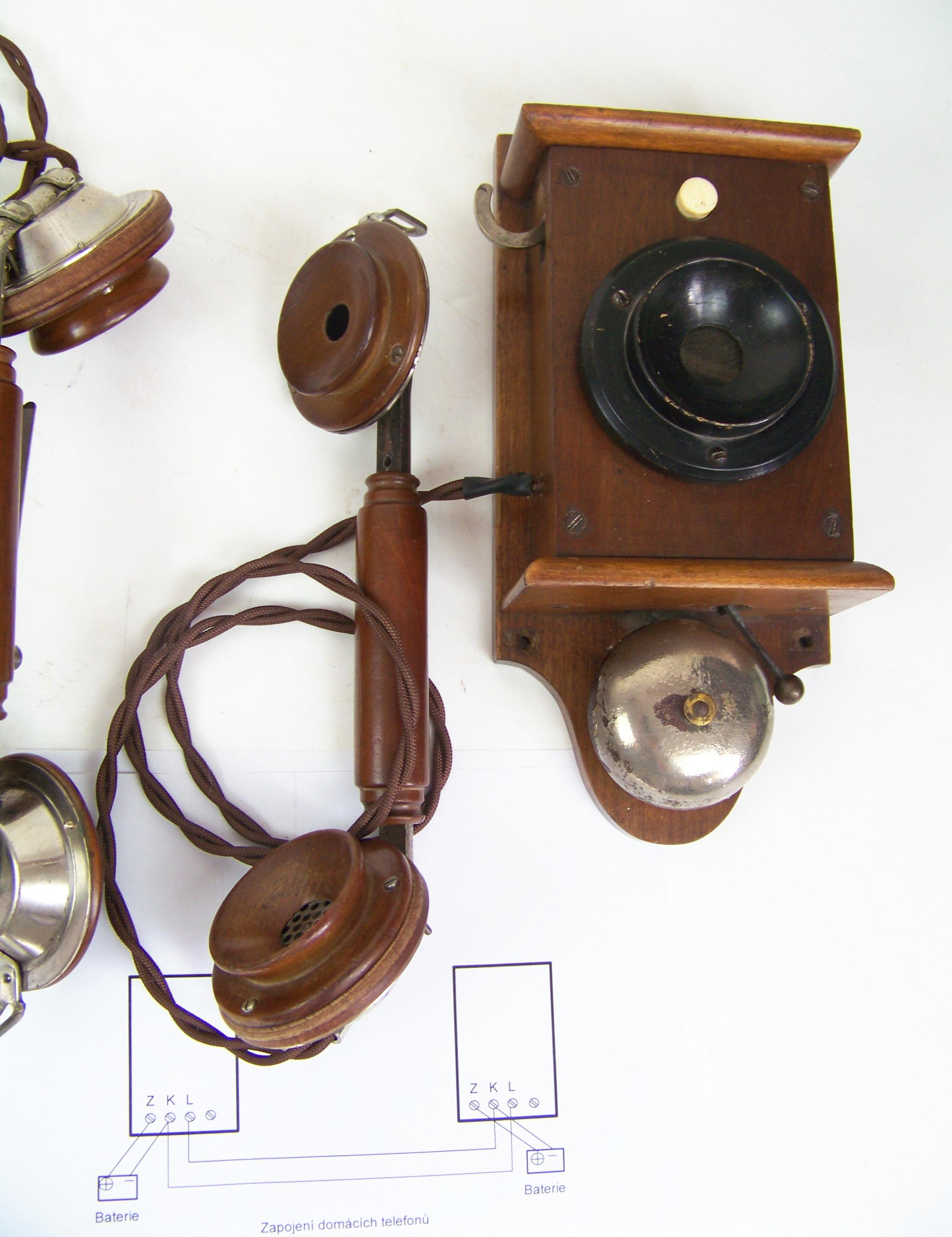 Home Phones, circa 1900 - Functional! at 1stDibs | old phones from the ...