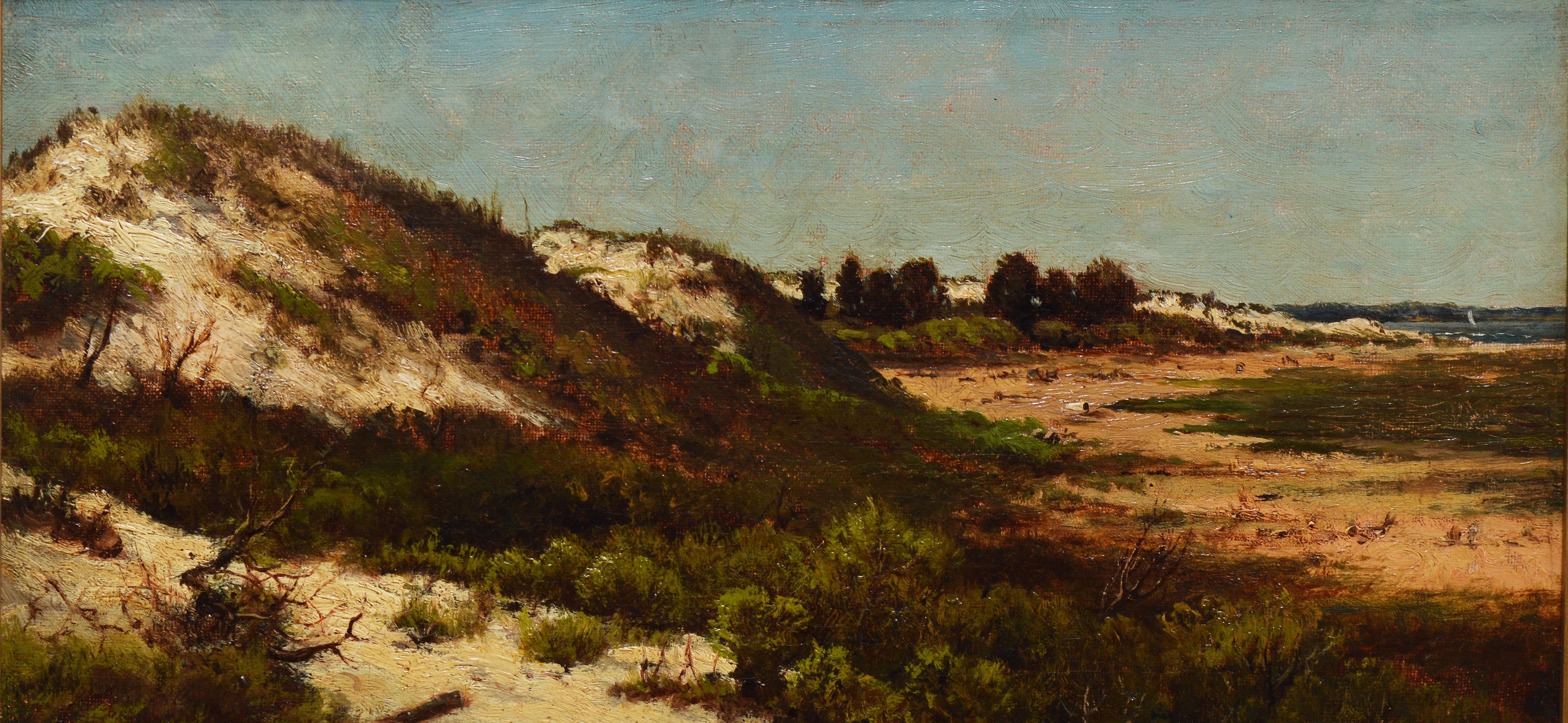Homer Dodge Martin - Fire Island Beach View, Antique Hudson River ...