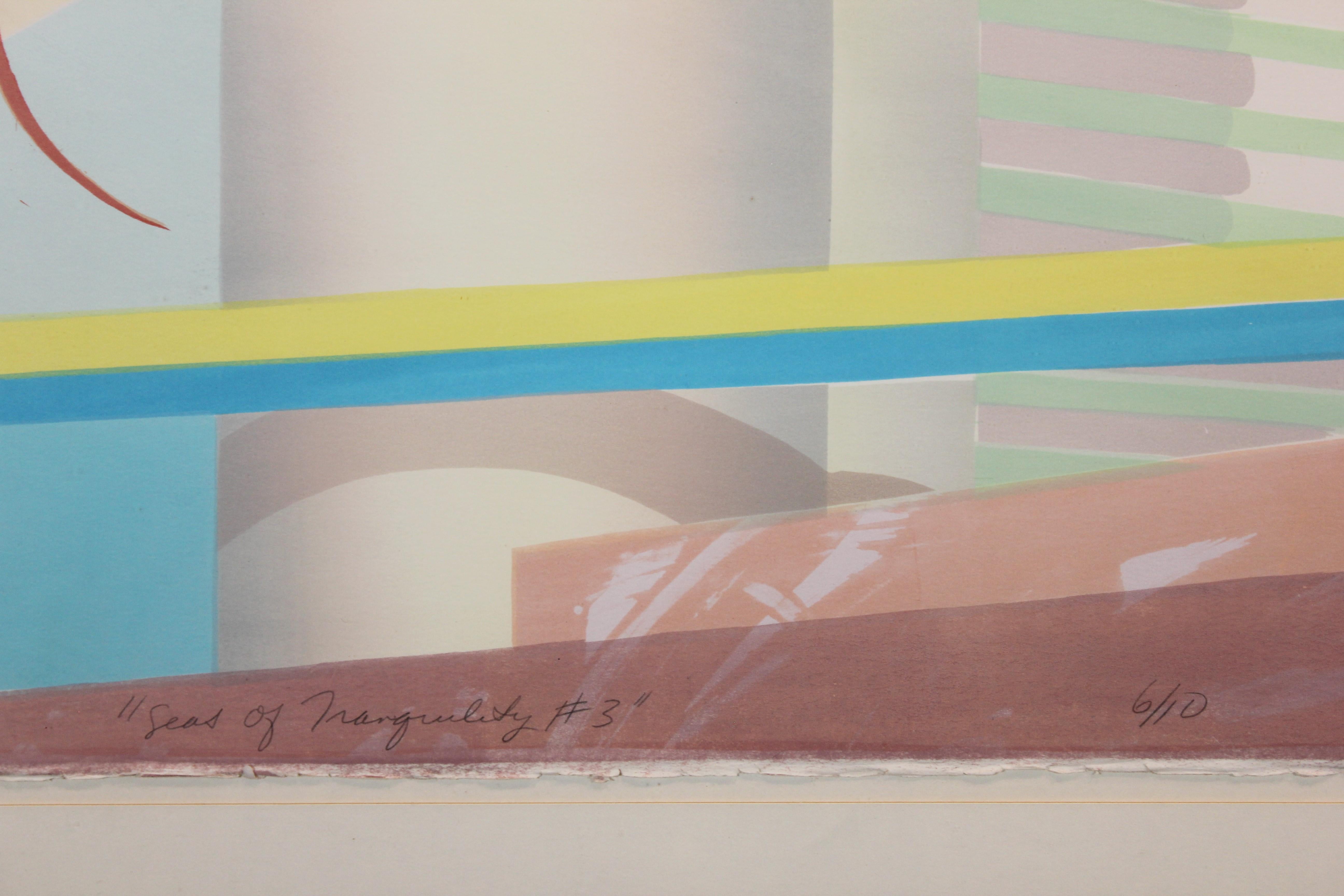 Honey Beeman - Surrealist "Seas of Tranquility # 3" Print For Sale at ...