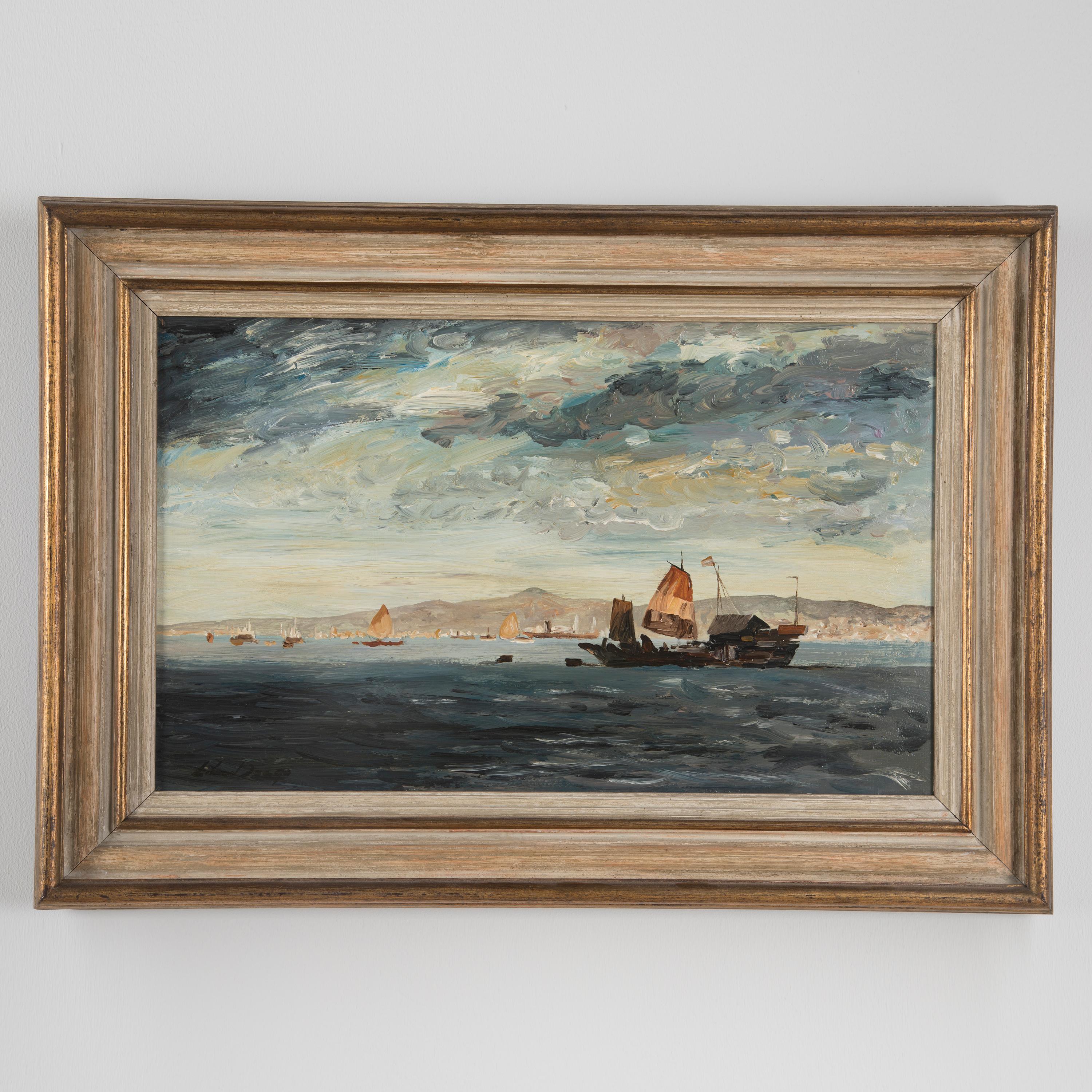 Hong Kong Harbour Edward Seago RBA RWS, 1910-1974 at 1stDibs