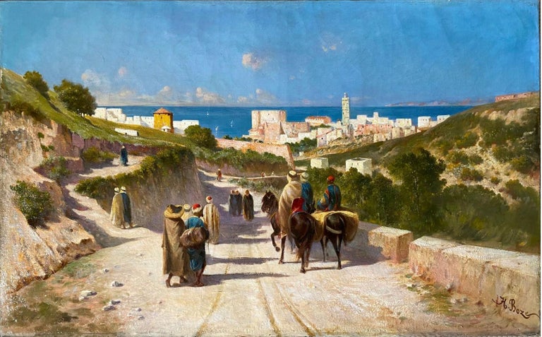 Honoré Boze - Sea view from the hills looking down over Kasbah For Sale ...