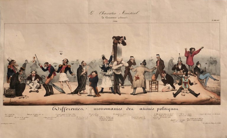 Honoré Daumier - Political Satire - Lithograph by Honoré Daumier - 19th ...
