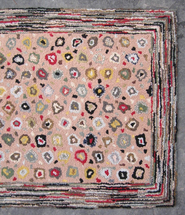 Hook Rug American Folk Art Antique Americana For Sale at 1stDibs ...