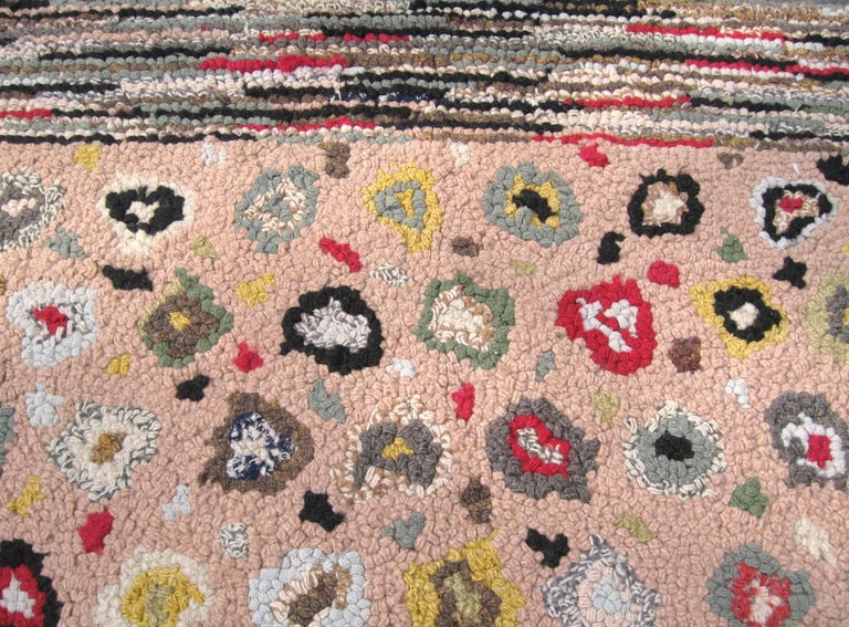 Hook Rug American Folk Art Antique Americana For Sale at 1stDibs ...