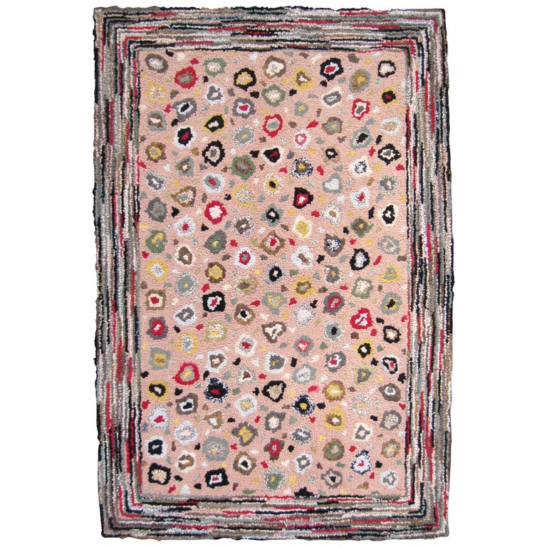 Hook Rug American Folk Art Antique Americana For Sale at 1stDibs ...