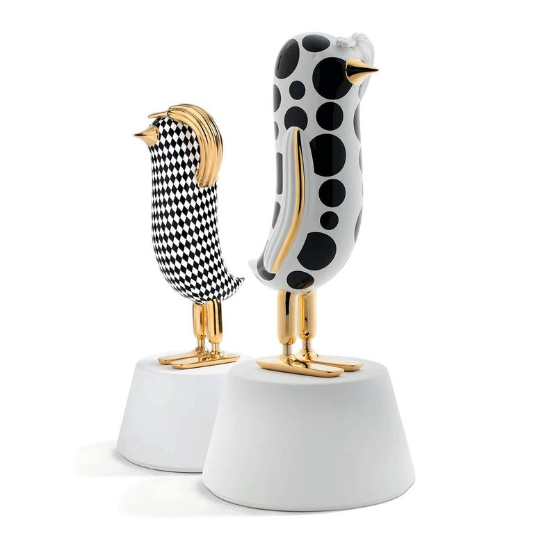 Hopebird Decoration 5 Glossy Gold White And Black By Bosa For Sale at ...