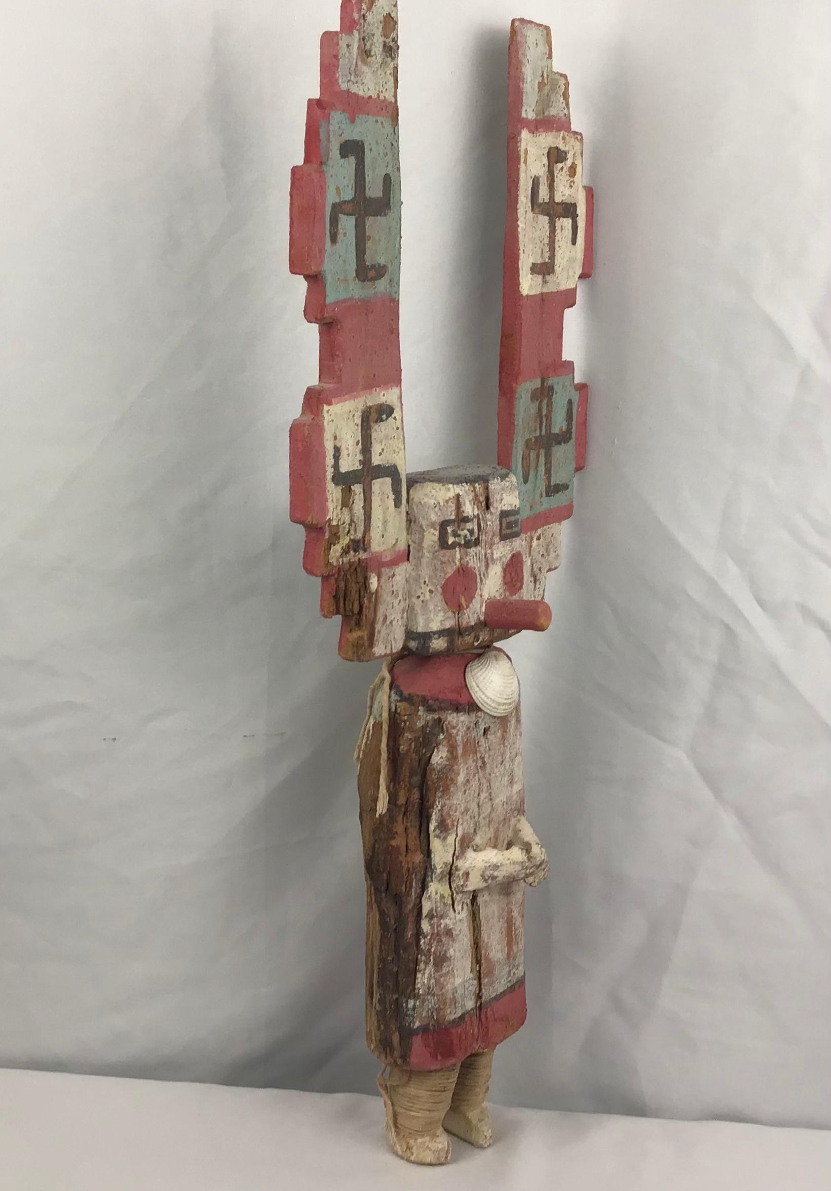 Hopi Carved and Painted Wood Kachina Doll at 1stDibs