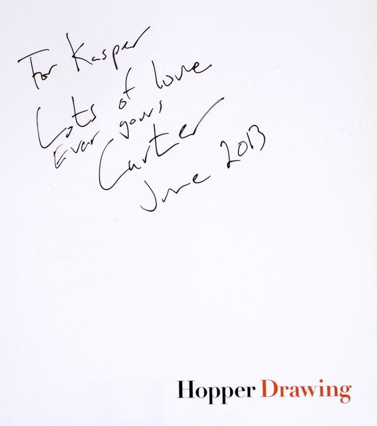 Hopper Drawing by and inscribed by Carter E Foster to Herbert Kasper ...