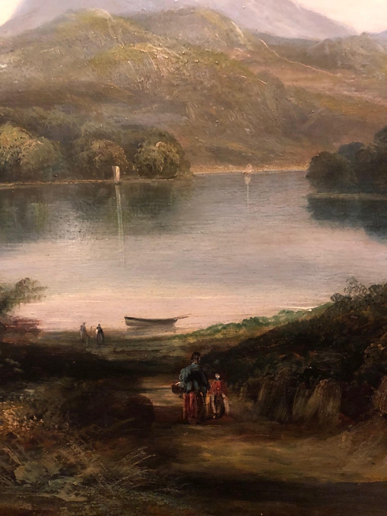 Horatio McCulloch - 19th Century Painting Romantic Landscape of Beinn ...