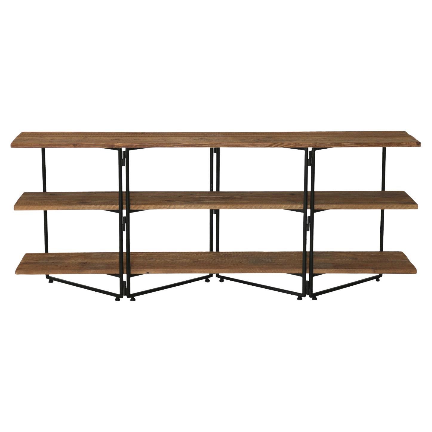 Horizontal 2-Shelf Bookcase For Sale at 1stDibs