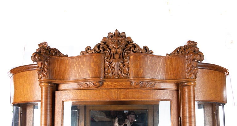 Horner Tiger Maple Cabinet For Sale at 1stDibs | tiger maple kitchen ...