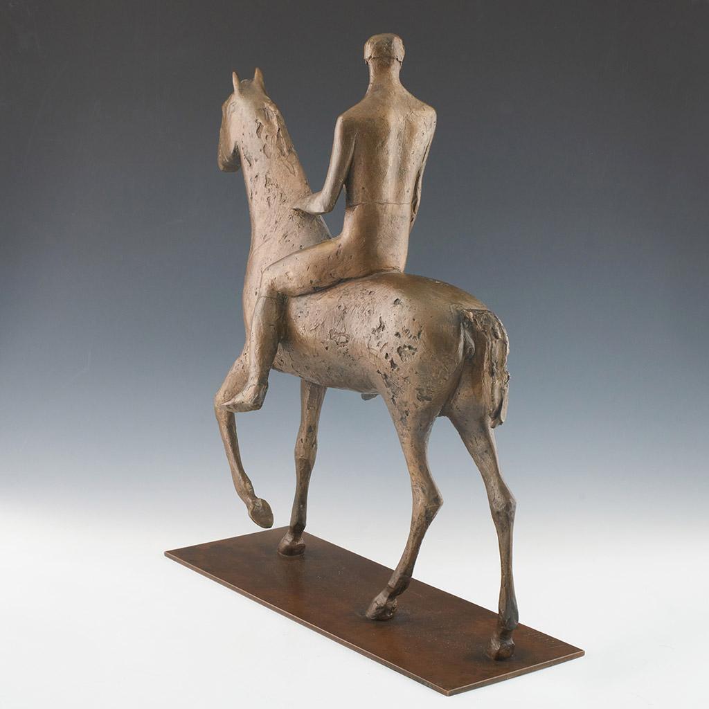 ' Horse and Rider' by Dame Elisabeth Frink (1930-1993) For Sale at 1stDibs
