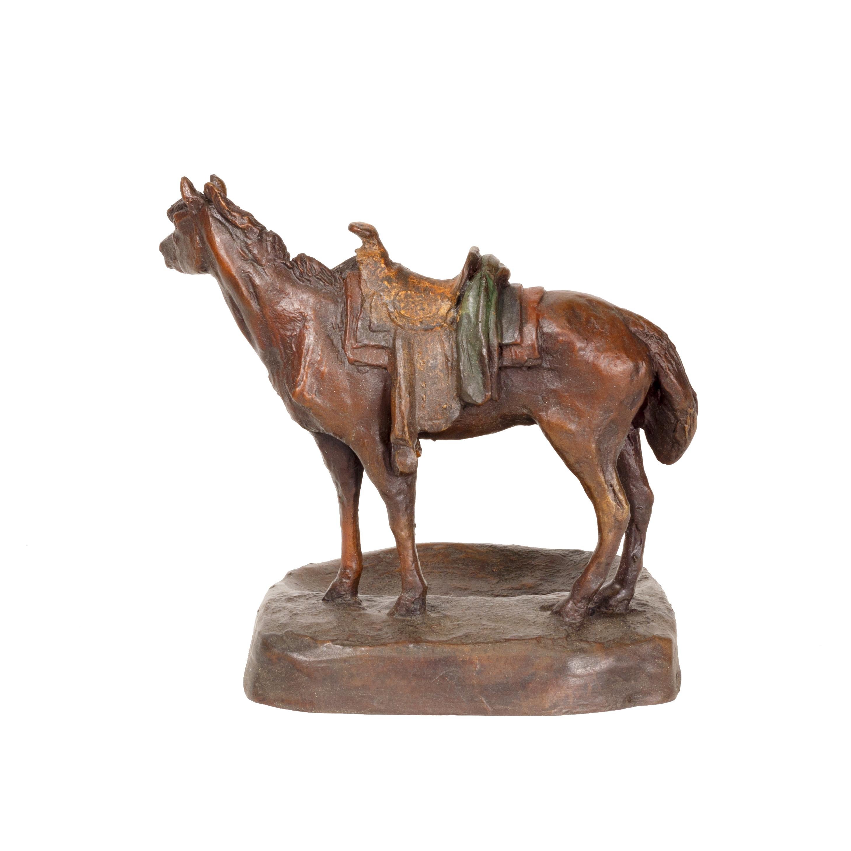 Horse Bronze Dresser Tray by Charlie Beil For Sale at 1stDibs ...
