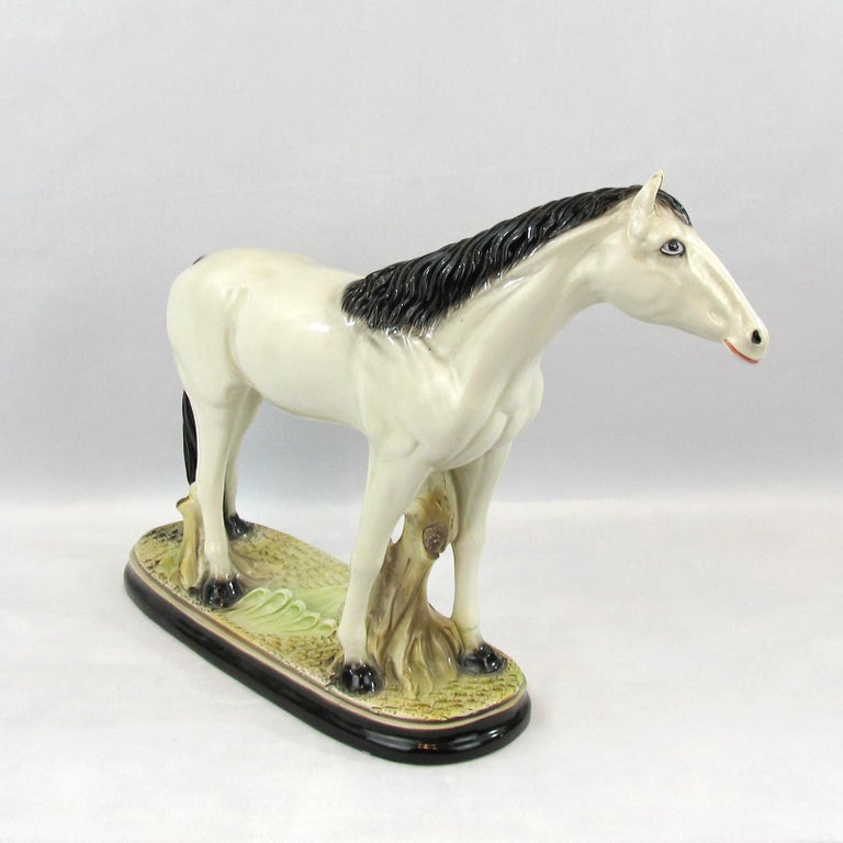 Horse Sculpture, Plaster, Early 20th Century For Sale at 1stDibs ...