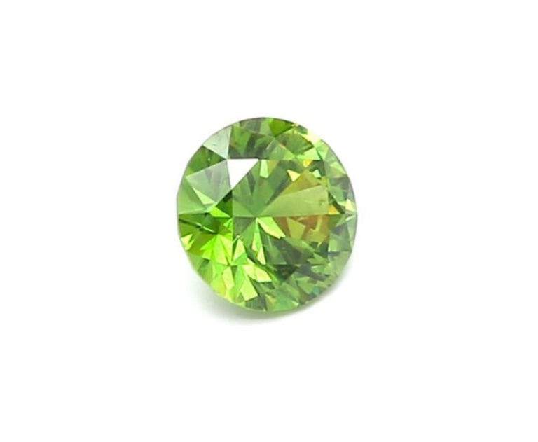 Horsetail Inclusion 0.79 Ct Russian Demantoid Garnet from Ural ICL ...