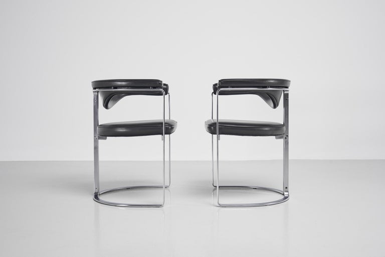 Horst Bruning Arm Chairs Model 6911 Kill Germany, 1968 For Sale at 1stDibs